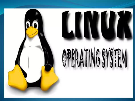 Linux Operating System Ppt Pptx