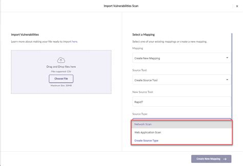 Importing Other Tool Scans