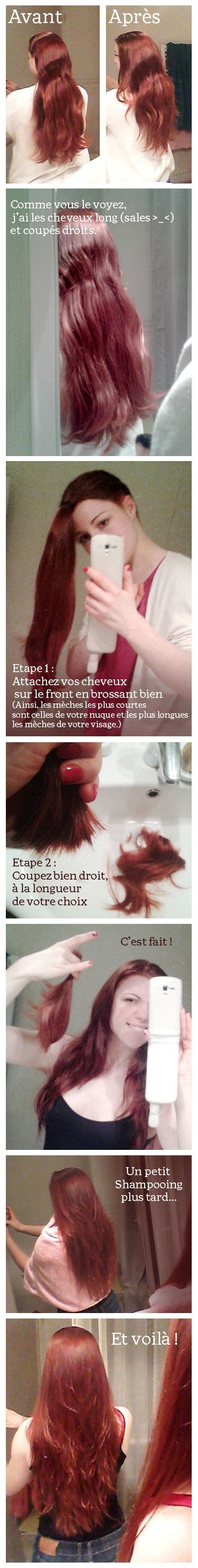 Un Petit Tuto Qui Vite Un Passage Chez Le Coiffeur Pour Choisir La