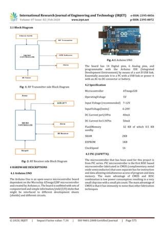 IRJET Intravenous Fluid Level Indicator With Movable Sensor Unit PDF