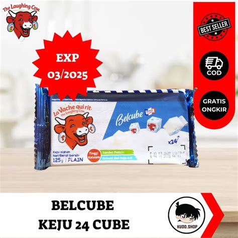Jual Keju Belcube Plain Cheese 125gr 24 Cubes EXP Terbaru MARET 2025 Shopee Indonesia