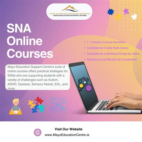 Online Sna Courses Primary Mayo Education Centre Ireland