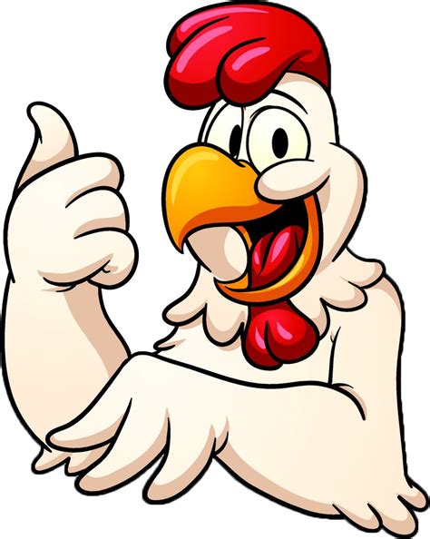 Chicken Cartoon Hd Image Free Png Clipart Happy Cartoon Chicken