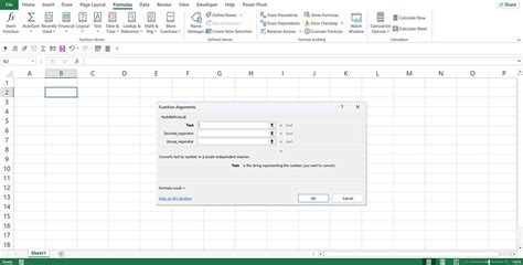 Ms Excel Numbervalue Function For Conversion To Actual Numeric Values