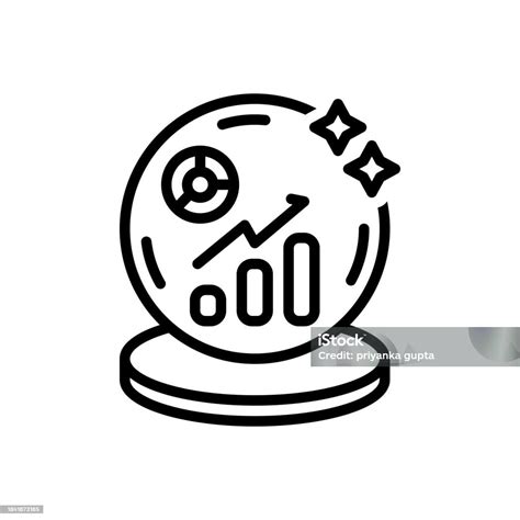 Predictive Analytics Stock Illustration Download Image Now Icon Symbol Crystal Ball Data