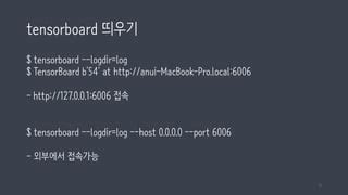 실용주의 머신러닝 CNN MNIST TENSORBOARD PDF