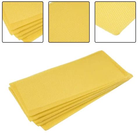 10pcs 200x415mm Comb Foundation For Apis Mellifera Beekeeping Supplies 6380 Picclick Au