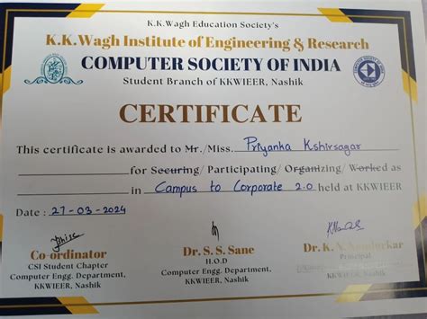 priyanka kshirsagar on linkedin campustocorporate