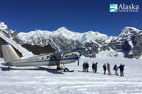 Denali Glacier Landing Fixed Wing Flightseeing