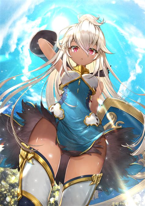 Tansan Daisuki Zooey Granblue Fantasy Granblue Fantasy Silver Hair
