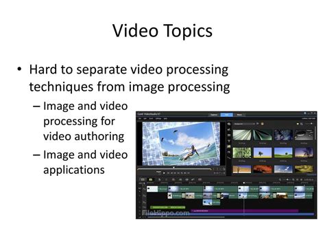 Video Topics Hard To Separate Video Processing Techniques From Image
