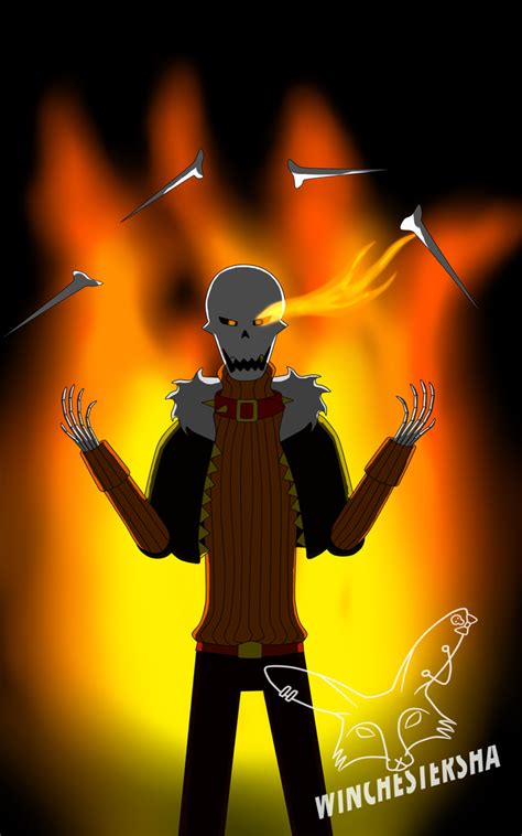 Swapfellpapyrus By Winchestersha On Deviantart