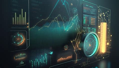 Premium Photo Modern Technology Background Generative Ai