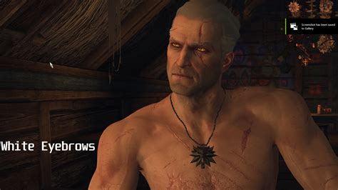 Upscaled Lore Friendly Geralt Face And Body Textures At The Witcher 3