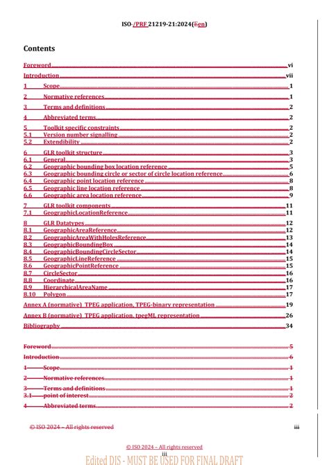 Iso 21219 21 Intelligent Transport Systems — Traffic And Travel