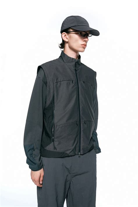 인사일런스 X 미즈노 옵시디언 베스트 Charcoal 감도 깊은 취향 셀렉트샵 29cm