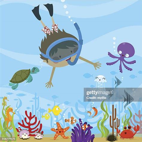 Snorkels Cartoon Photos And Premium High Res Pictures Getty Images
