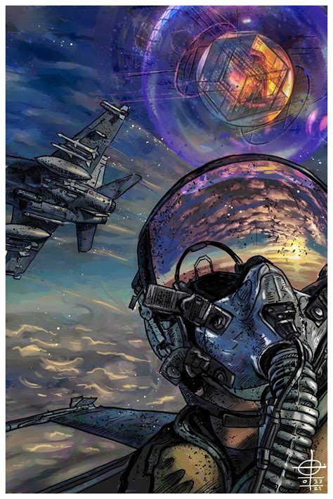 F 18 Super Hornet And Cube Within A Sphere Ufo Uap Digital Illustration Made By Me Based On