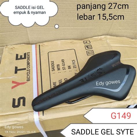 Saddle Gel Sadel Sepeda Sadel Gel Syte Premium Empuk Lazada Indonesia