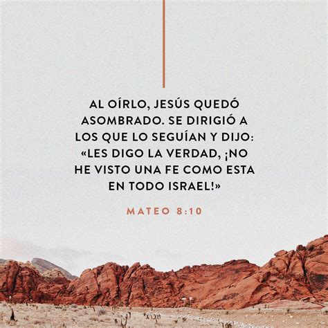 San Mateo 8 10 Al oírlo Jesús se maravilló y dijo a los que le