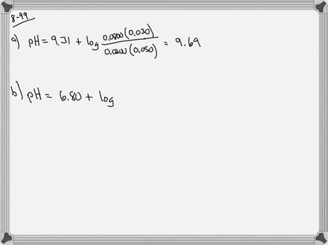 ⏩solveddetermine The Ph Of The Following Buffer Solutions A 200