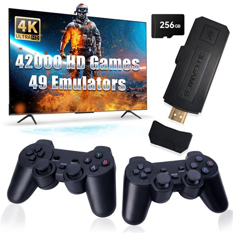 GWALSNTH 42000 Games In 1 Retro Game Stick Wireless Mini Retro Game