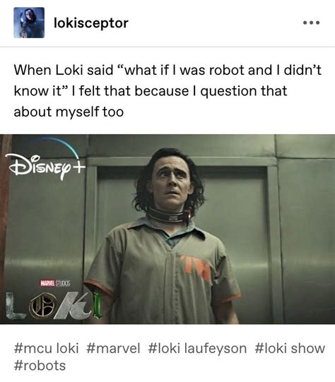Loki Robot Loki Marvel Marvel Studios