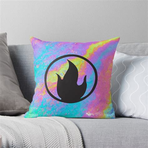 Pyro Emblem Team Fortress 2 Throw Pillow