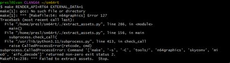 Unable To Makefile Issue DarioSamo Sm Rt GitHub