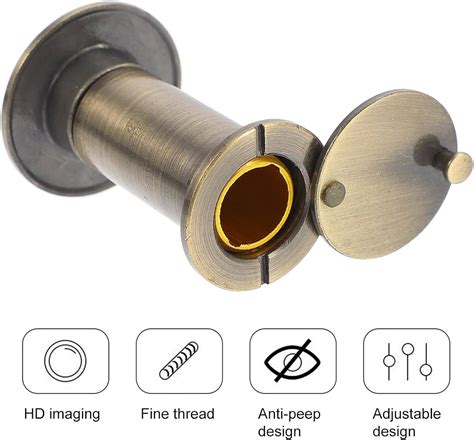 Generic Glass Lens Door Viewer Safety Door Viewer With Heavy Duty