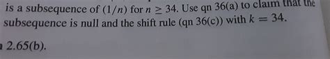 real analysis prove that a n is null sequence for a {n} n when