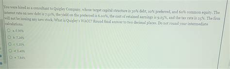 Solved In Order To Accurately Assess The Capital Structure Chegg