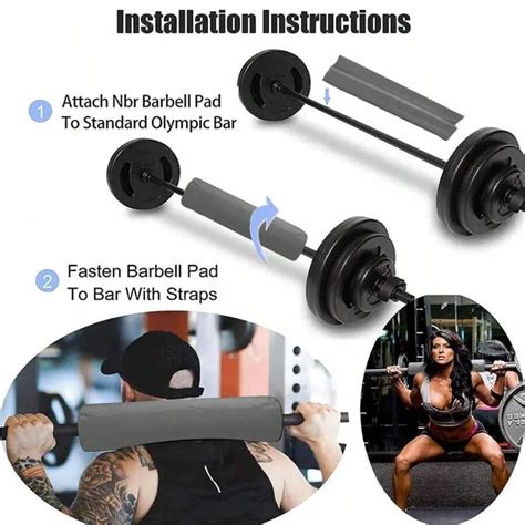 Barbell Squat Pad Neck And Shoulder Protective Pad Foam Sponge Pad