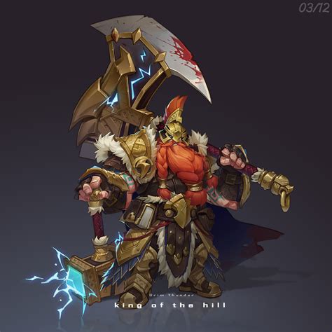 陈亚明 矮人战士【 Grim Thunder】