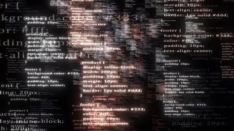 Programming Language Code Text Animation Digital Computer Programming
