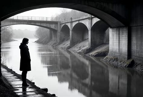 Free Photo Woman Showing Sadness In Lonely Place
