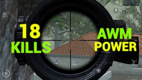 Love To Snipe With Awm Pubg Mobile The Faker Youtube