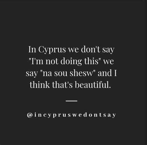 Funny Cypriot Saying