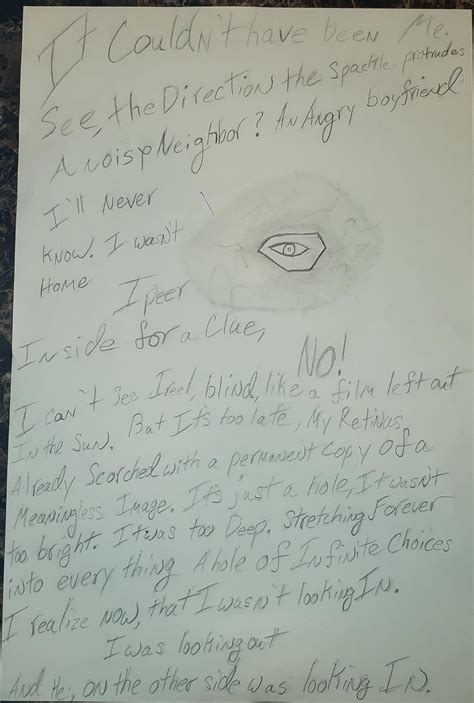 Monikas Poem Hole In Wall Rddlc