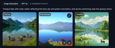 An Image Generator With Multi Model Comparison