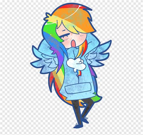 무지개 대시 희귀 플러터 인간 무지개 소닉 Rainboom 크로우 제로 예술 천사 Png Pngegg
