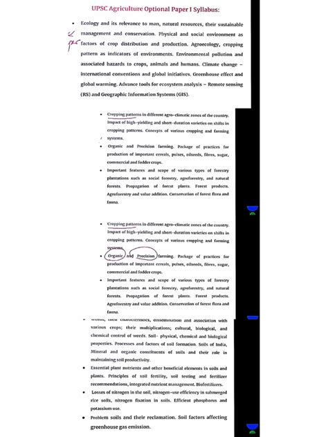 Agri Optional Upsc Pdf