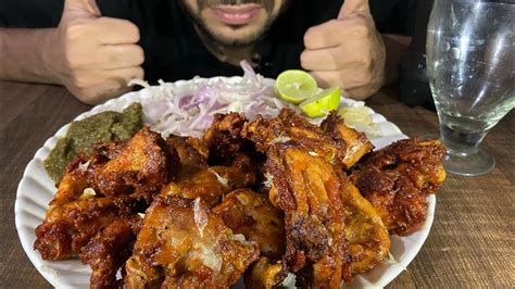 Chicken Pakora Eating Challenge Youtube