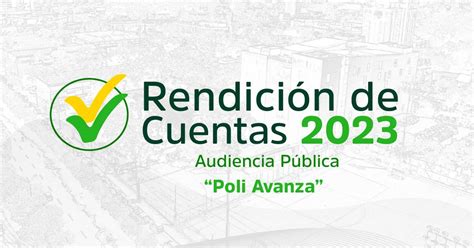 Rendición de Cuentas Politécnico Colombiano Jaime Isaza Cadavid
