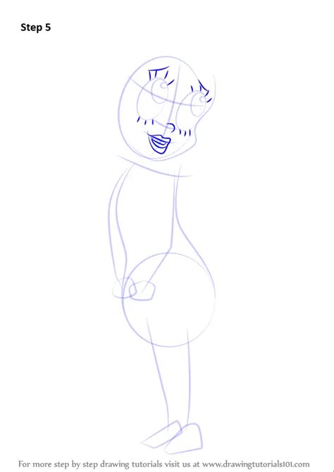 How To Draw Toot Braunstein From Drawn Together Drawn Together Step
