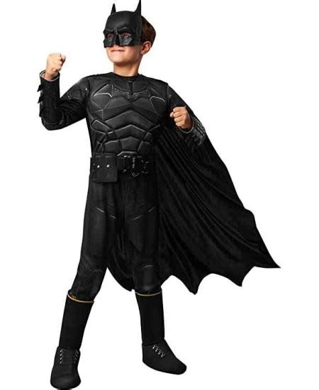 Disfraz De Batman Negro Deluxe