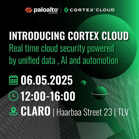 Introducing Cortex Cloud Innocom Israel