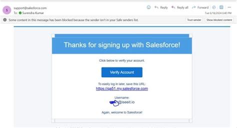 Accessing Expired Salesforce One Time Links In Outlook