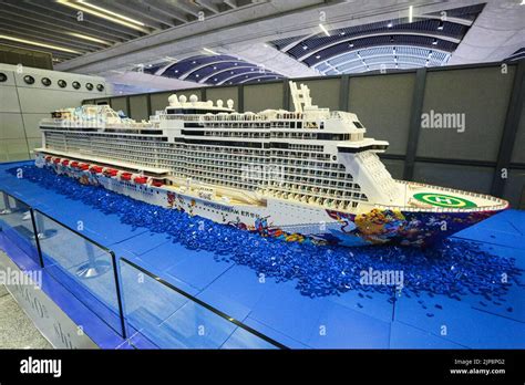 Worlds Largest Lego Ship Guinness World Records Hong Kong Cruise
