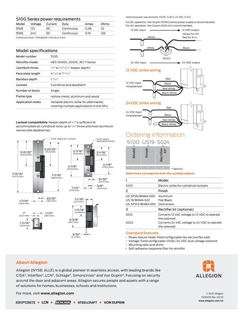 Allegion Eac Catalog